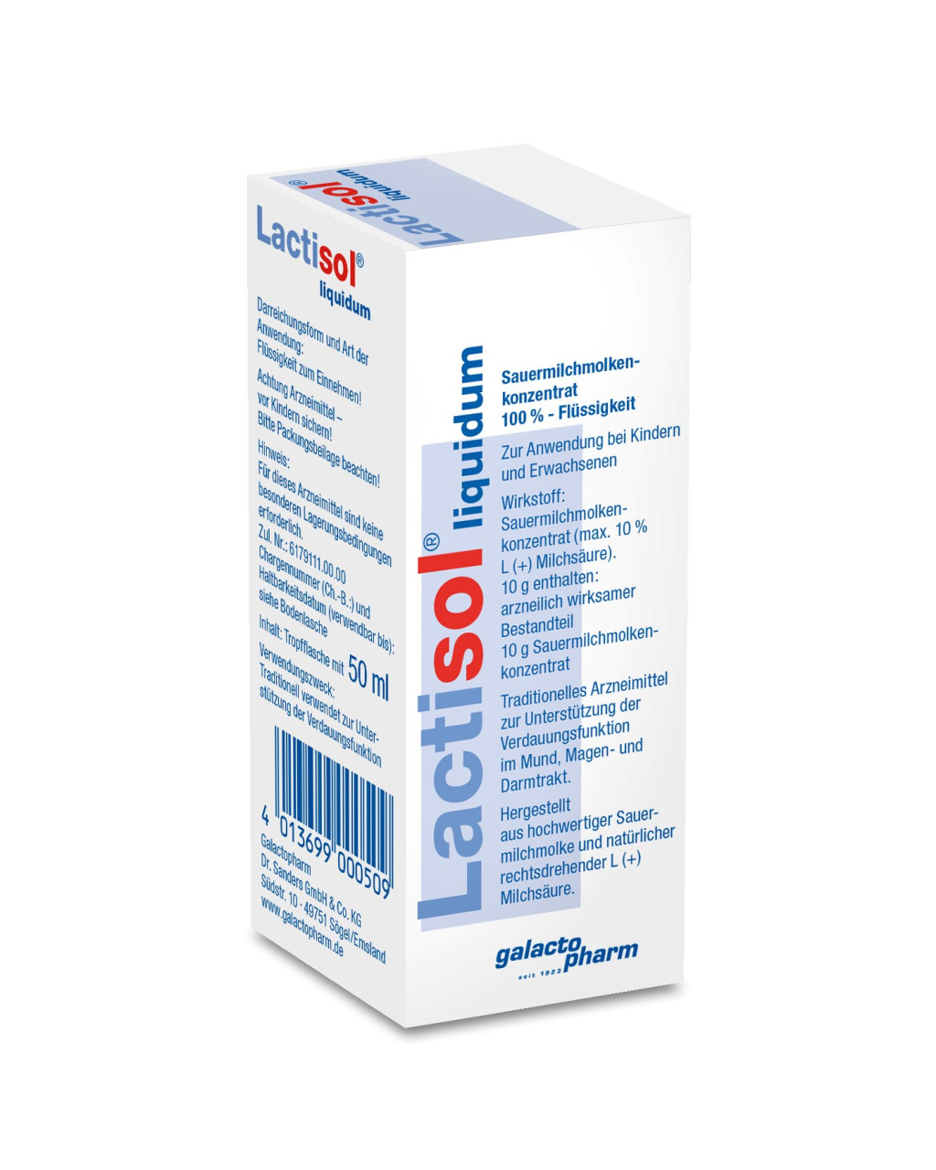 Lactisol® Kapseln plus (+) | zur Darmsanierung | Galactopharm
